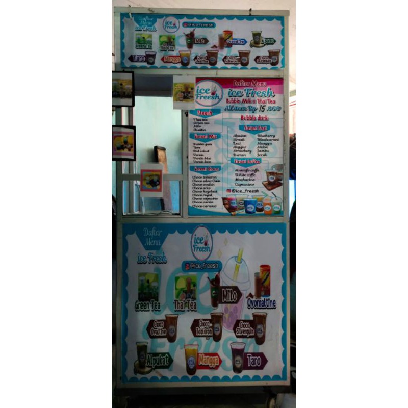 Jual gerobak booth ice | Shopee Indonesia Jual gerobak booth ice | Shopee Indonesia