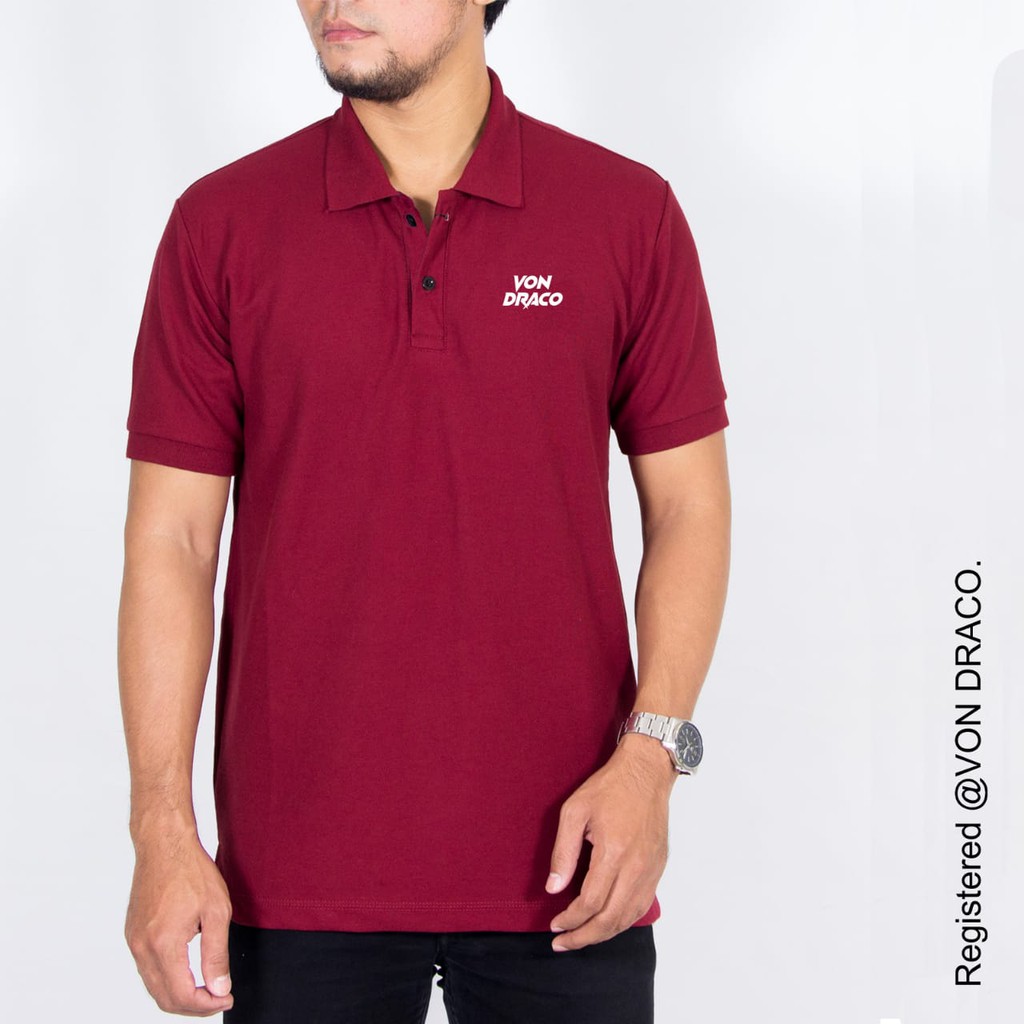Jual Kaos Lakos / Kaos Polo / Polo Shirt / Kaos Polo Polos Warna VON ...
