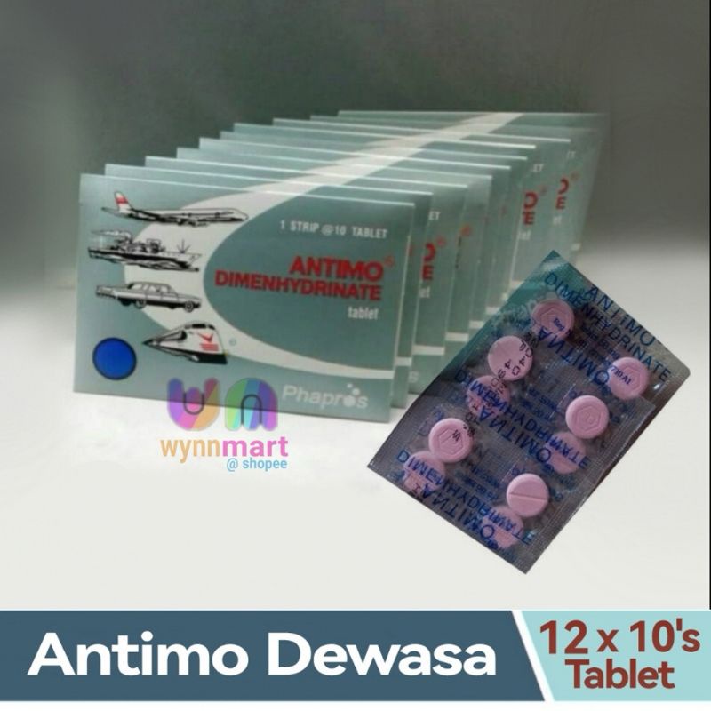 Jual Antimo Dewasa per 12 strips | Shopee Indonesia