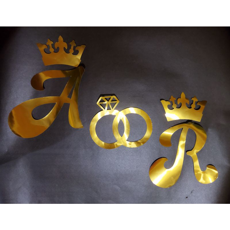 Jual 25cm KHUSUS Huruf Balok Tulisan Backdrop Dekorasi Banner Pesta ...