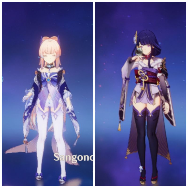 Jual Akun Mid Genshin Impact B5 Raiden Shogun Kokomi Aloy Jean AR 40 | Shopee Indonesia