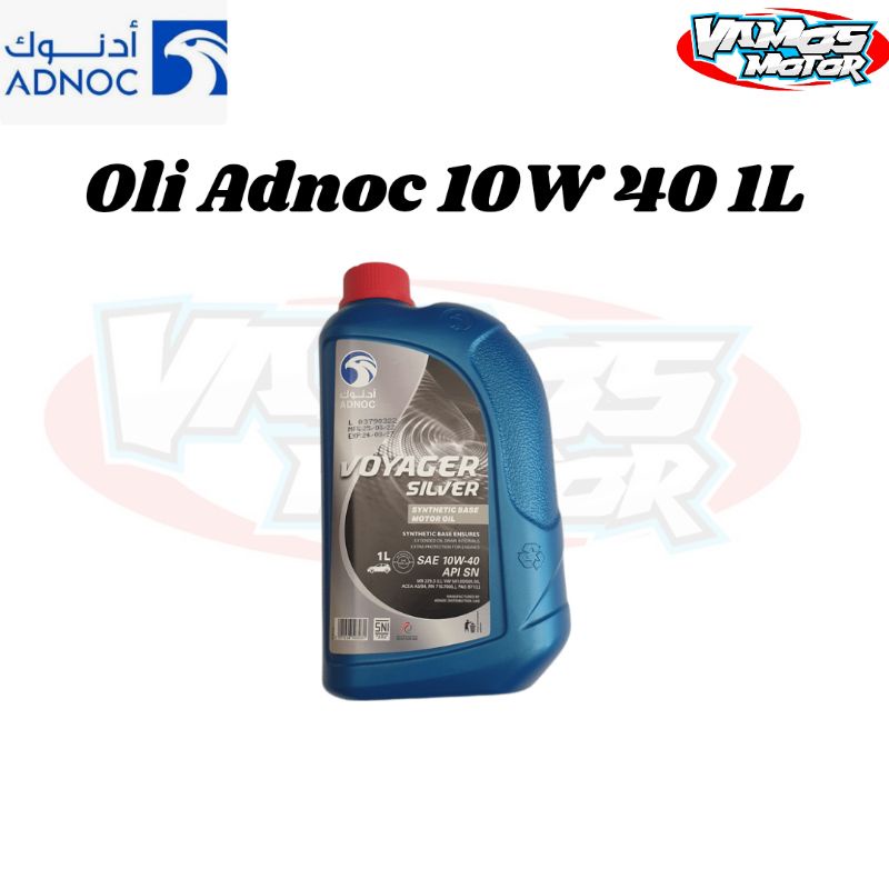 Jual Oli Adnoc Voyager 10w40 Silver | Shopee Indonesia
