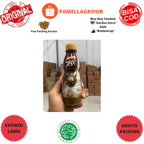 Jual MINUMAN KOPIKO 78 C COFFEE LATTE BOTOL 240ML | Shopee Indonesia