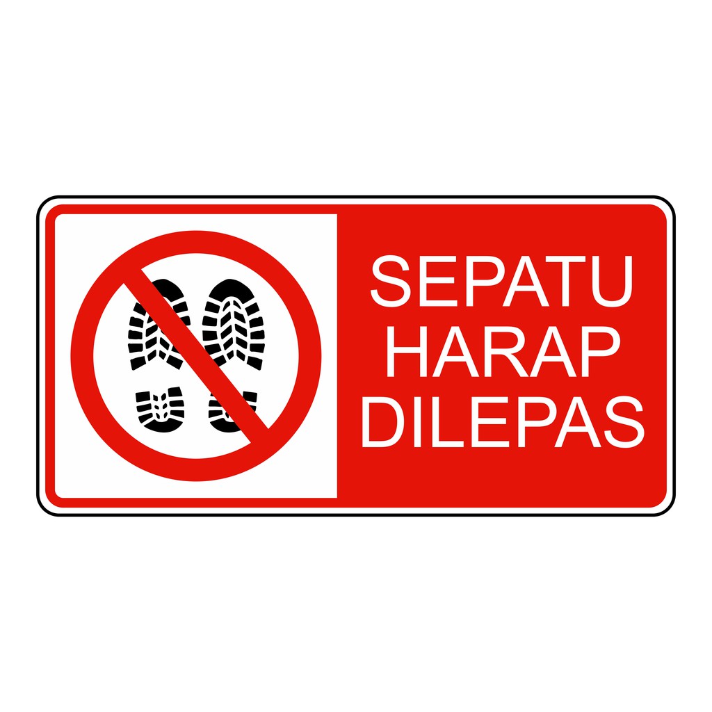 Dilarang Memakai Sepatu - Homecare24