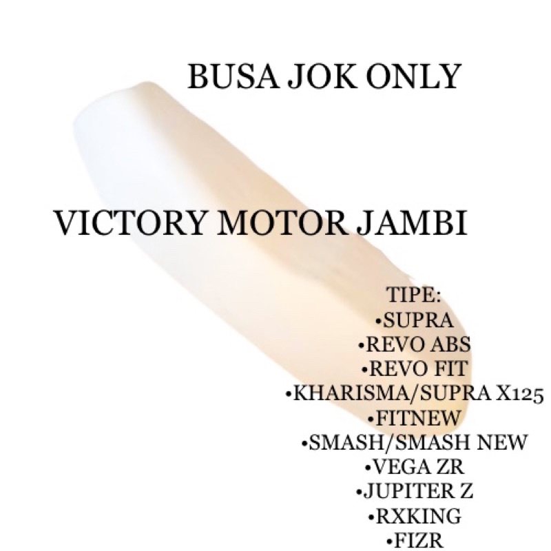 Jual BUSA JOK STANDAR SUPRA X REVO ABS FITNEW KPH JUPZ ECOPARTS ...