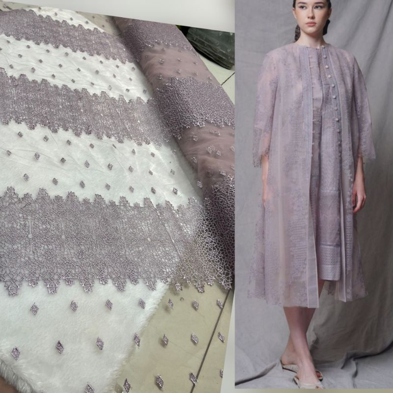 Jual Bahan tile elie saab / kain tile / elie saab SAPTO. TILE SAPTO ...