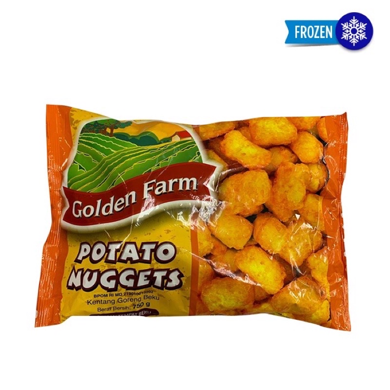 Jual HD Management Golden Farm Potato Nuggets 750g | Shopee Indonesia