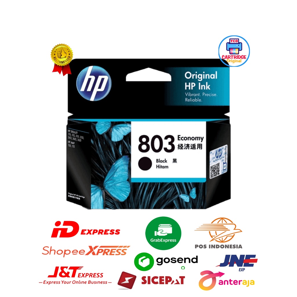 Jual Tinta HP 803 Black Original INK | Shopee Indonesia