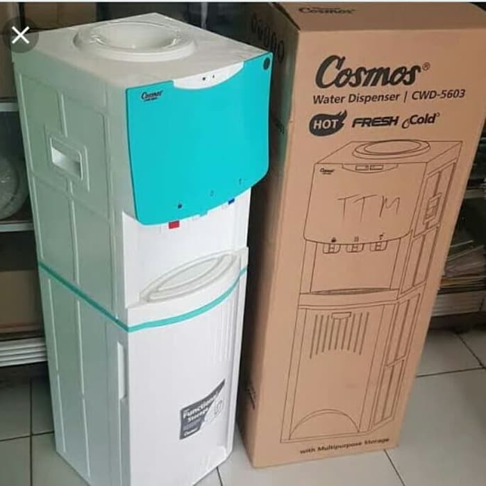 Jual COSMOS DISPENSER CWD 5603 - 3 KRAN standing dispenser Panas Dingin ...