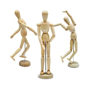 Jual Manekin | Mainan Patung Manekin Kayu / Wooden Mannequin Untuk ...
