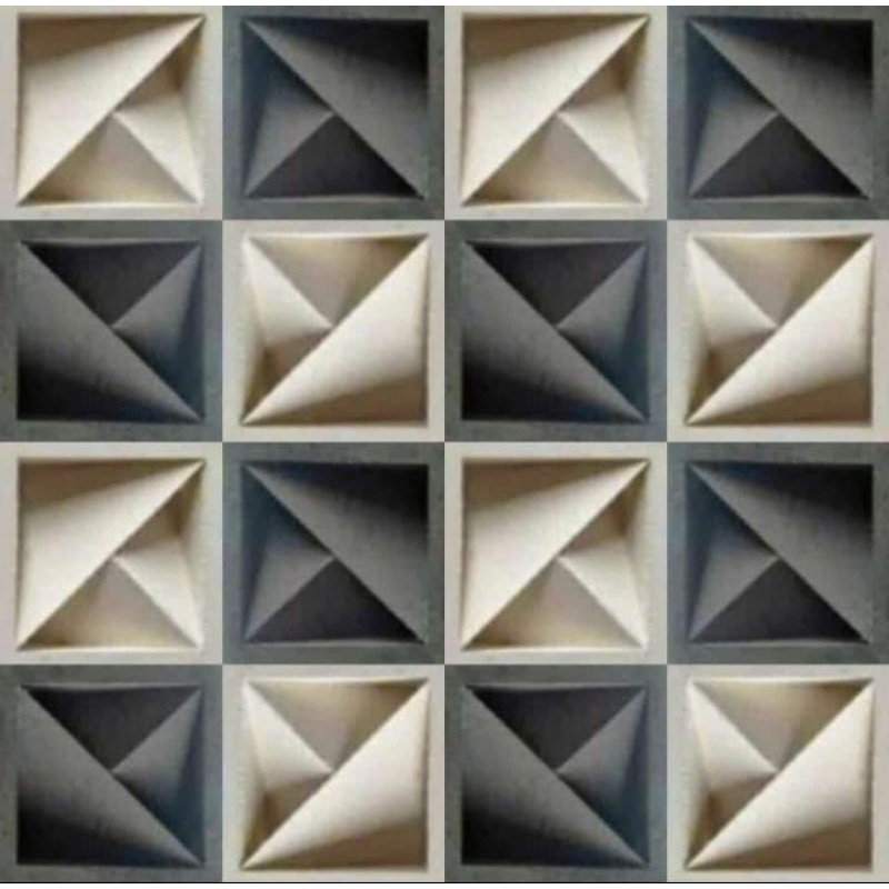 Jual roster modern/roster beton/roster minimalis/roster motif Arrow abu ...