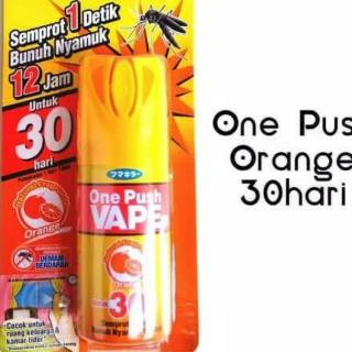 Jual Obat nyamuk sekali semprot Vape one push 30 hari | Shopee Indonesia