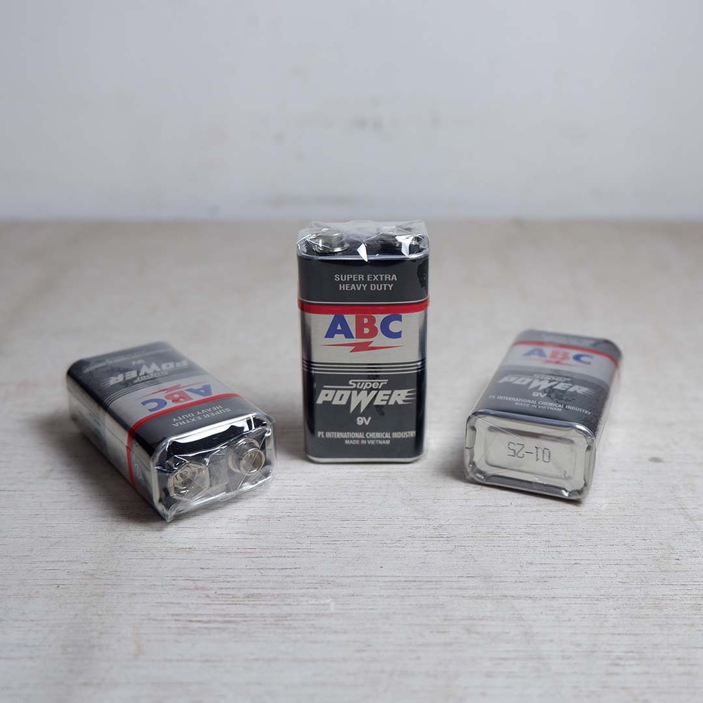 Jual Baterai Kotak Murah ABC Super Power 9V | Shopee Indonesia
