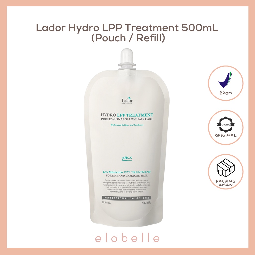 Jual Lador Hydro LPP Treatment 500mL (Conditioner Lador Hydro LPP) Keratin Treatment Series ...