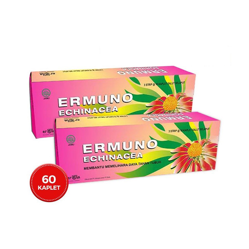 Jual Erela Ermuno 30 Kaplet Vitamin Suplemen Daya Tahan Tubuh Antivirus ...