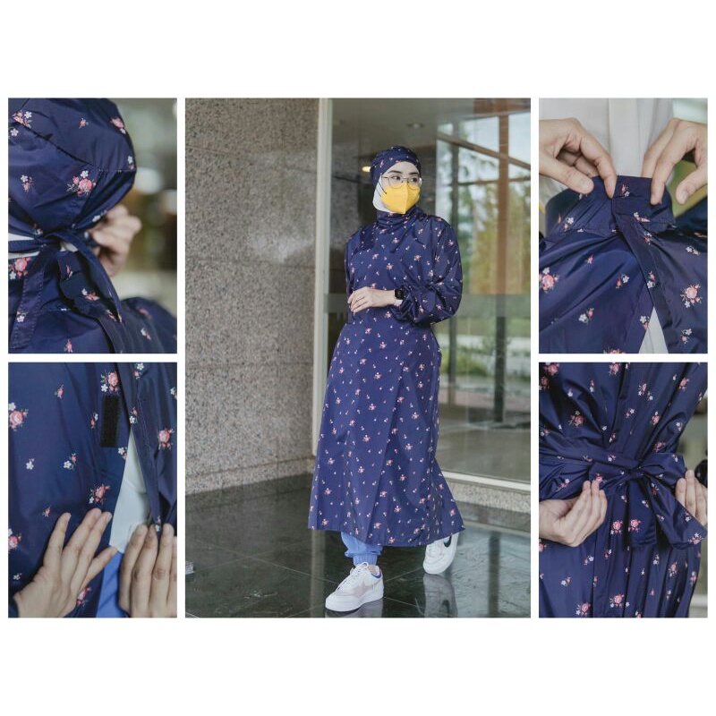 Jual Gown set + Head Cap Waterproof / Gown Anti Air / APD Gown ...