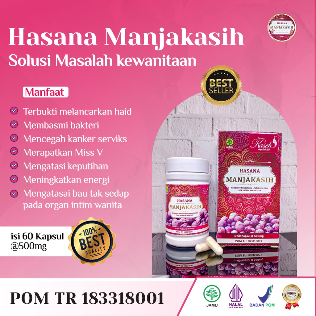 Jual Hasana Manjakasih - Manjakani Premium Original | Obat Keputihan ...