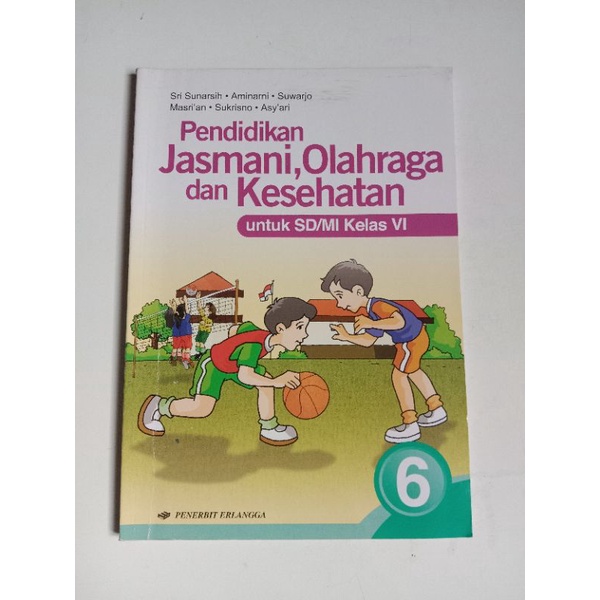 Jual PENDIDIKAN JASMANI OLAHRAGA DAN KESEHATAN SD/MI KELAS VI | Shopee Indonesia