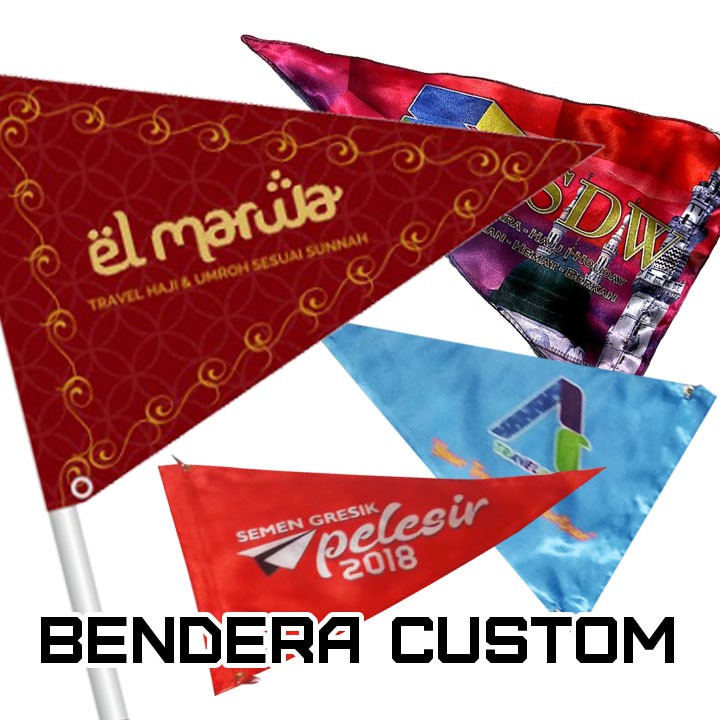 Jual Bendera Custom | Bendera Tour Leader | Bendera Travel Custom ...