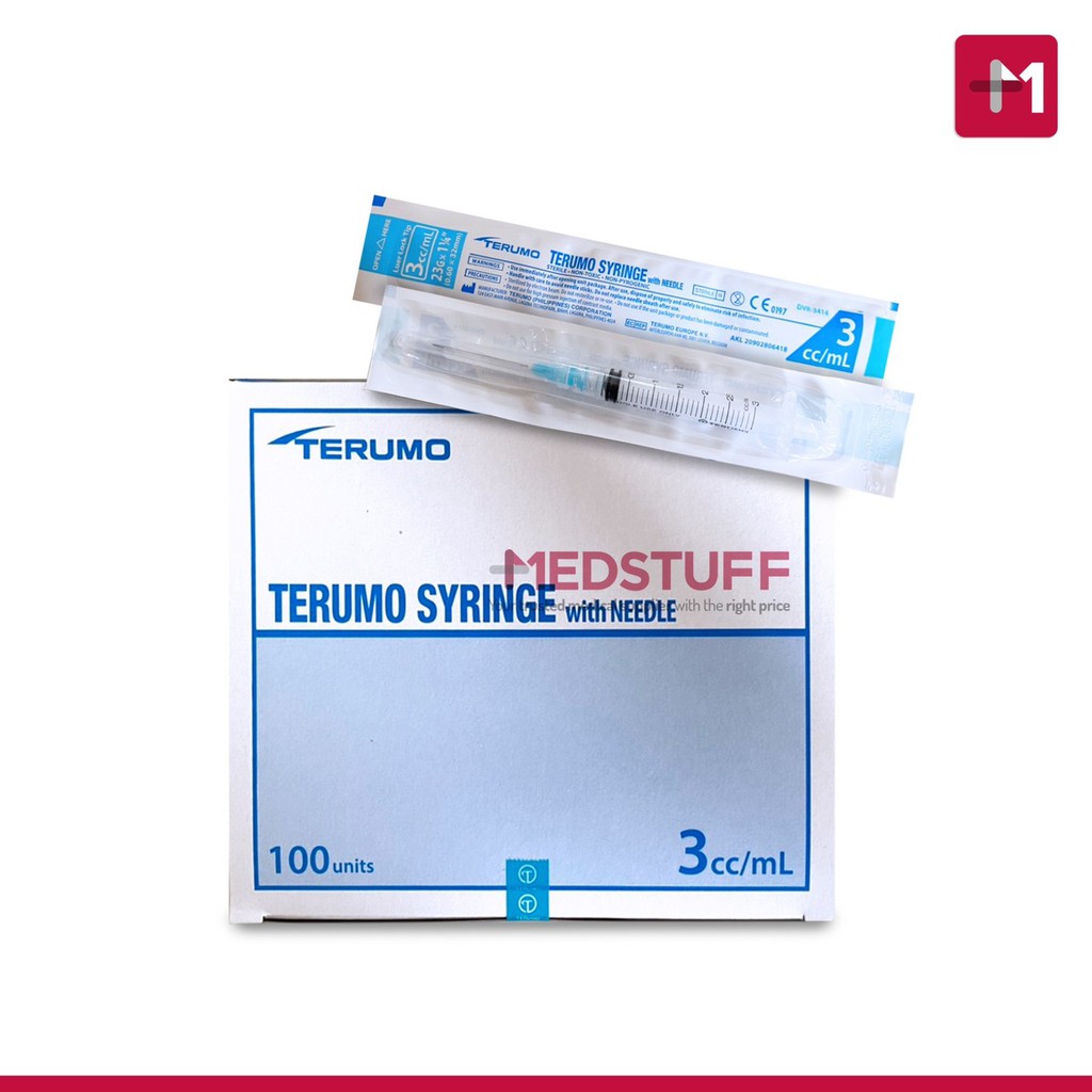 Jual Terumo Syringe 3cc with Needle Spuit 3cc Terumo | Shopee Indonesia