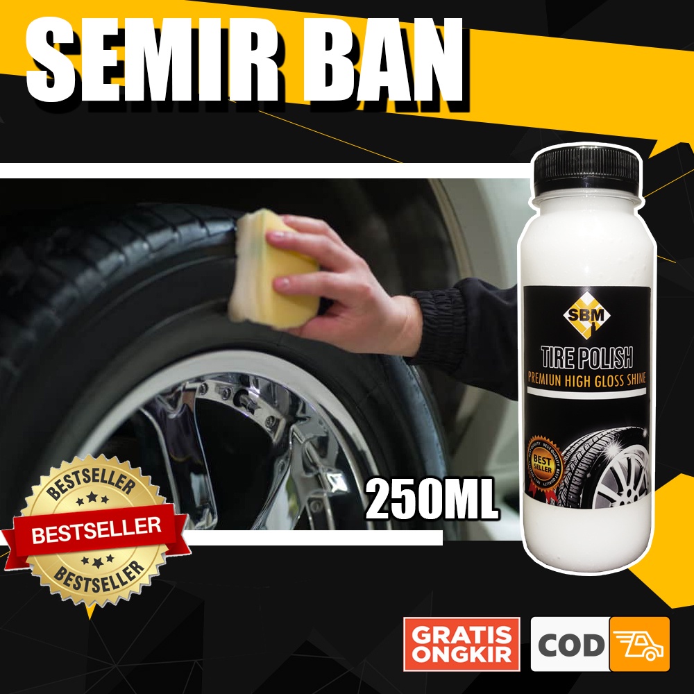 Jual SEMIR BAN SBM 250ML KILAP TAHAN LAMA | Shopee Indonesia
