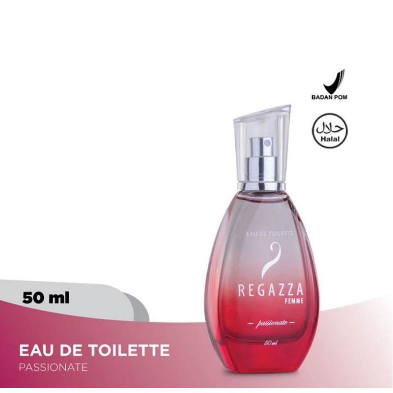 Jual REGAZZA Femme Eau De Toilette Passionate 50 ml | Shopee Indonesia