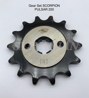 Jual GEAR PAKET / GIR SET BAJAJ PULSAR 220 ESF Indonesia|Shopee Indonesia