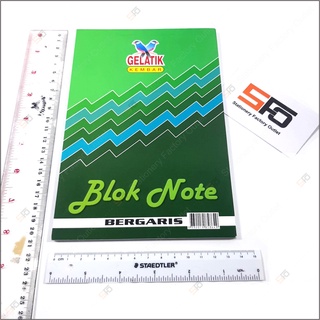 Jual Block Note Bergaris Gelatik Kembar Besar Indonesia|Shopee Indonesia