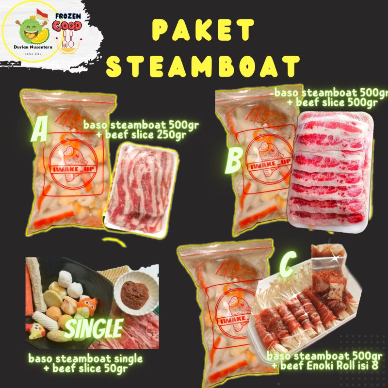 Jual Paket Hemat Steamboat Shabu Suki Sukiyaki Halal 3-4porsi lengkap ...