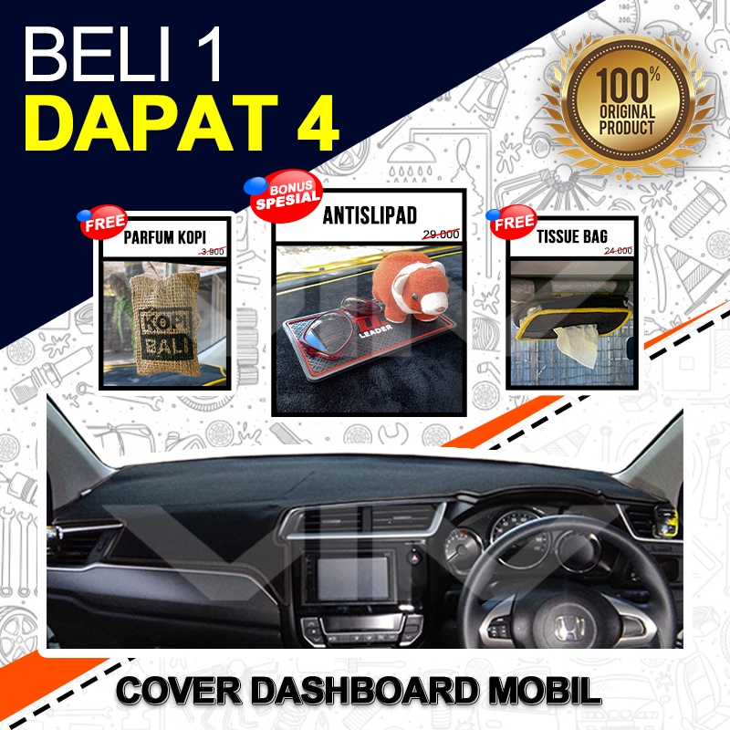 Jual Cover Dashboard Mobil Honda New Mobilio BRV 2016 - 2022 | Alas ...