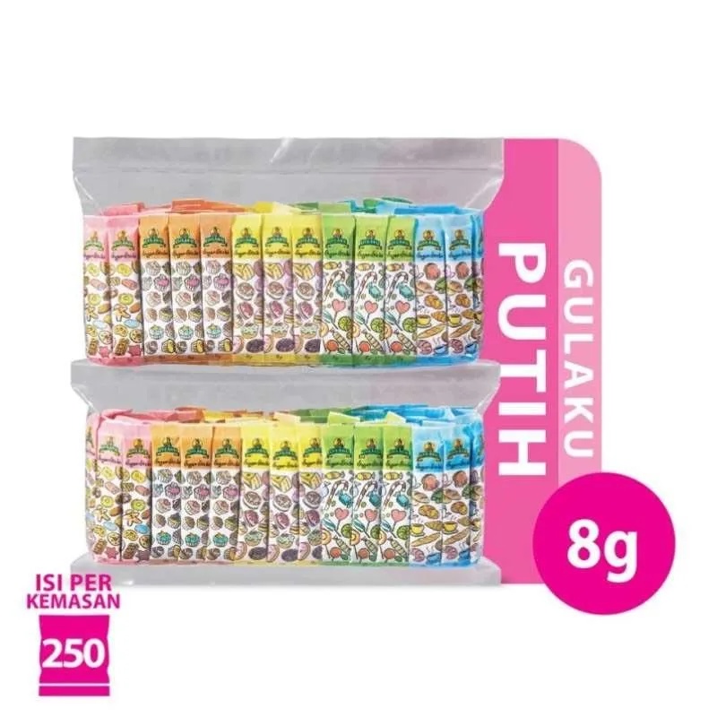 Jual Gula Pasir Putih Gulaku Kemasan Stick Pack Sachet Hotel Resto Cafe ...