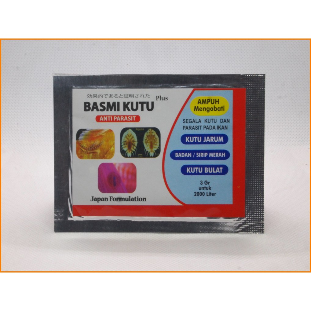 Jual Basmi Kutu 3 gram Original - Anti Parasit dan Kutu pada Ikan ...