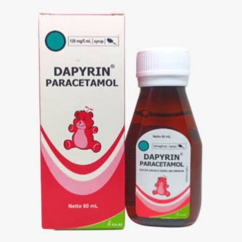 Jual dapyrin syrup sirup syr paracetamol 60ml 60 ml / botol | Shopee ...