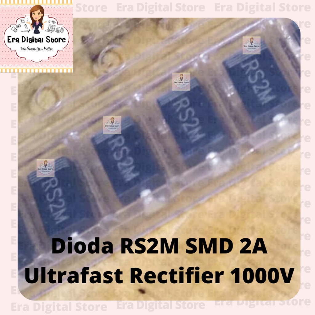 Jual Dioda RS2M 2A SMD Ultrafast Rectifier 1000V | Shopee Indonesia