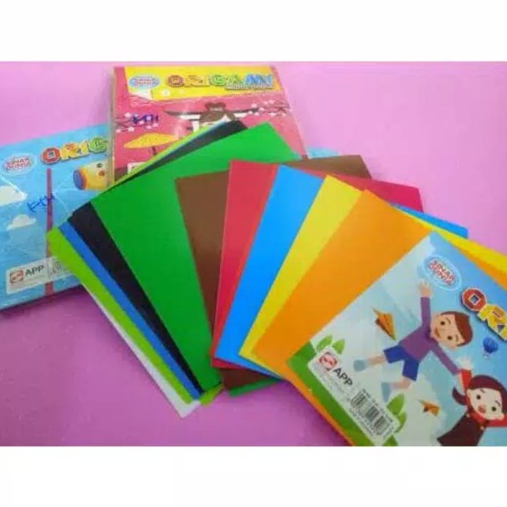 Jual Kertas Origami SIDU ukuran 12x12 cm | Shopee Indonesia