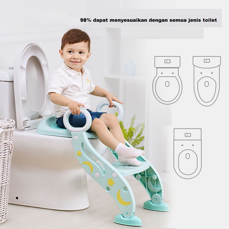 Jual PISPOT TOILET TANGGA TOILET / POTTY TRAINING ANAK UNISEX | Shopee ...