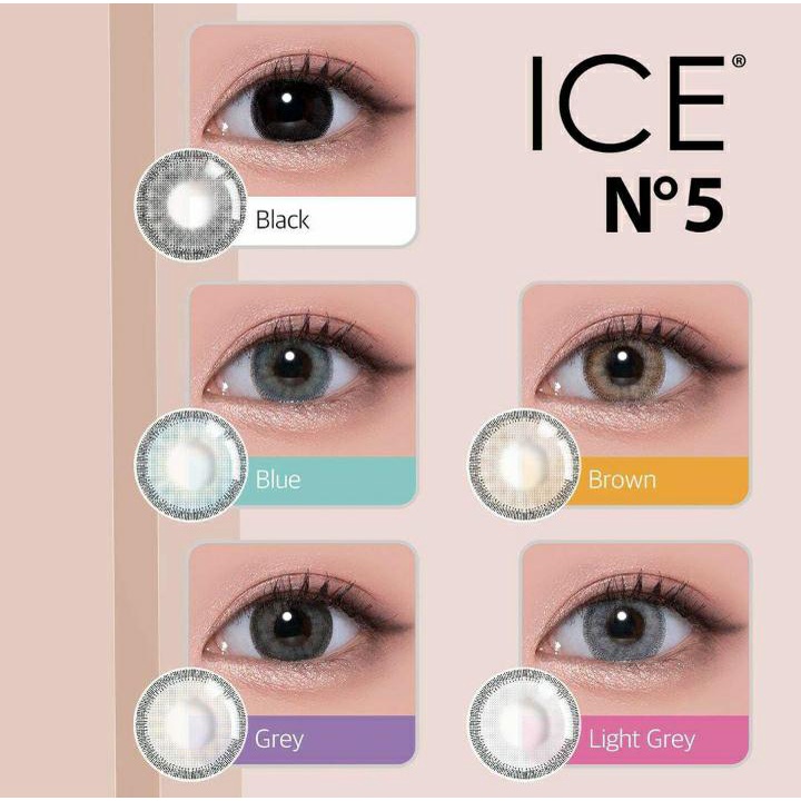 Jual Vista - Softlens Ice N5 Color ukuran minus dan normal | Shopee ...