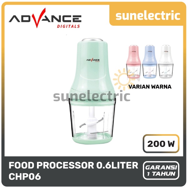 Jual Advance CHP 06 Food Chopper Pencincang Daging / Bumbu Dapur / CHP06 / CHP-06 - Ranodm ...