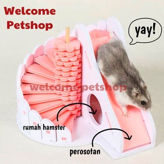Jual Hamster’s Slide / Mainan Hamster / Rumah Hamster / Perosotan ...