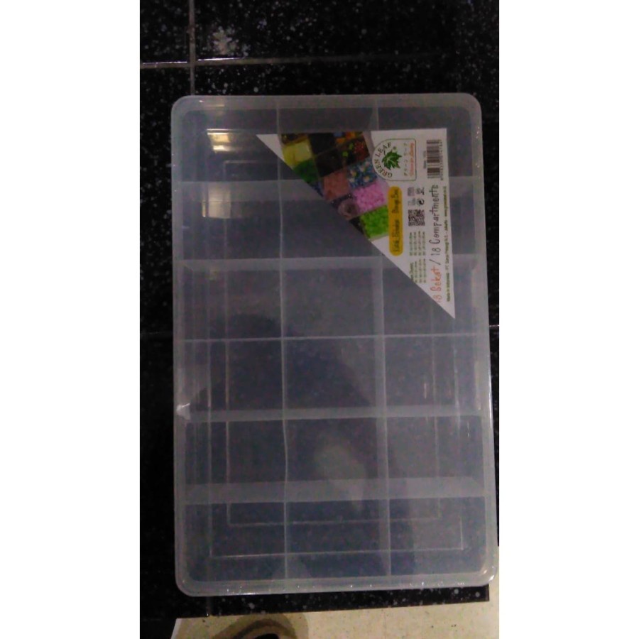 Jual KOTAK PERKAKAS / TOOL BOX / STORAGE BOX 18 SEKAT REIKO 1418 ...