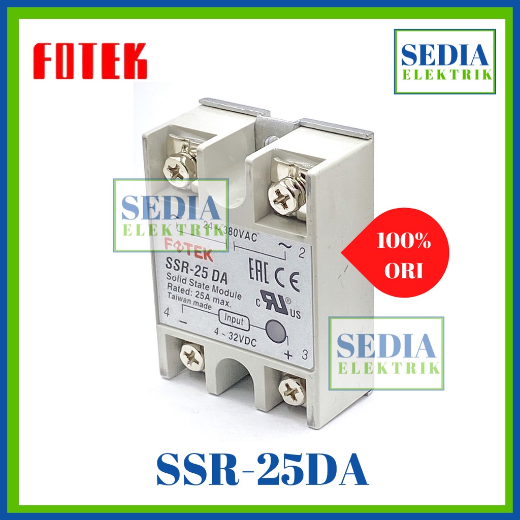 Jual FOTEK SSR-25DA SSR 25 DA 25DA | Shopee Indonesia