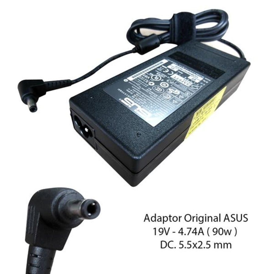Jual Adaptor Charger Laptop ASUS 19V 4.74A A45A A45D A45N A45V A52 ORIGINAL | Shopee Indonesia