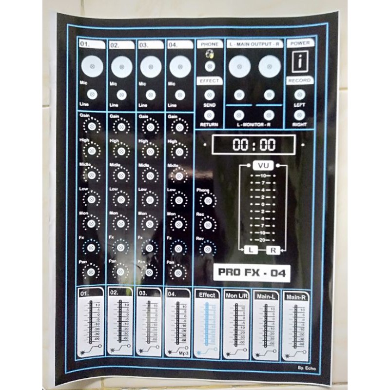 STIKER PANEL MIXER YouTube