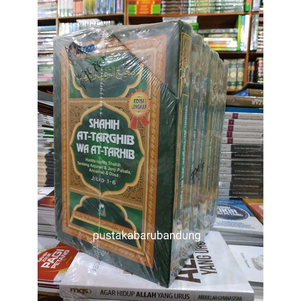 Jual [Original] Buku Shahih At Targhib Wa At Tarhib Lengkap 6 Jilid HC Plus Box Edisi Terbaru ...