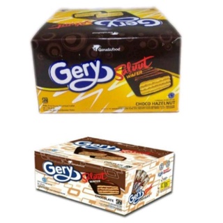 Jual Gery Salut Wafer Chocolate dan Choco Hazelnut isi 24 pcs / 1 bok ...