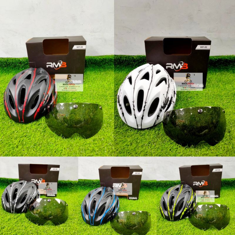 Element Helm Sepeda RMB WP-02 Termasuk Visor | Shopee Indonesia