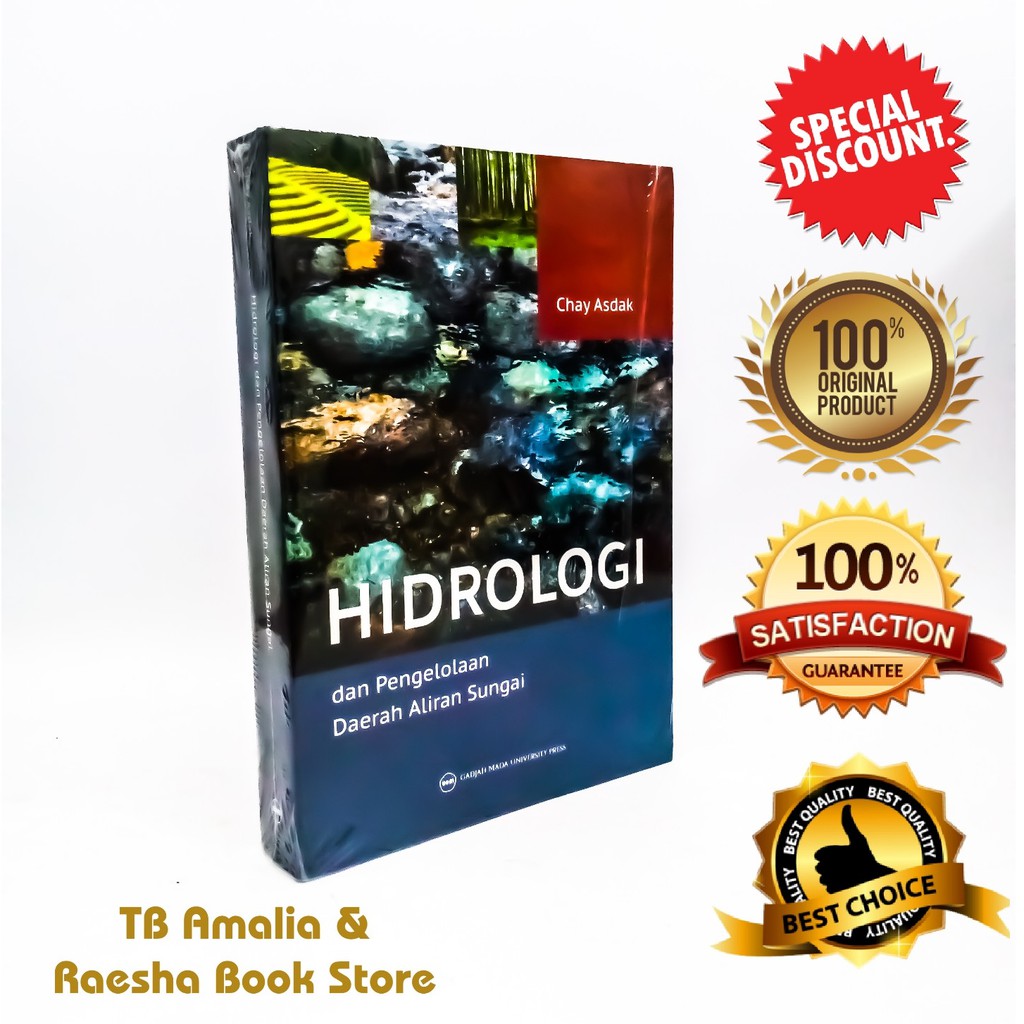 Jual Buku Hidrologi dan Pengelolaan Daerah Aliran Sungai - Chay Asdak ...