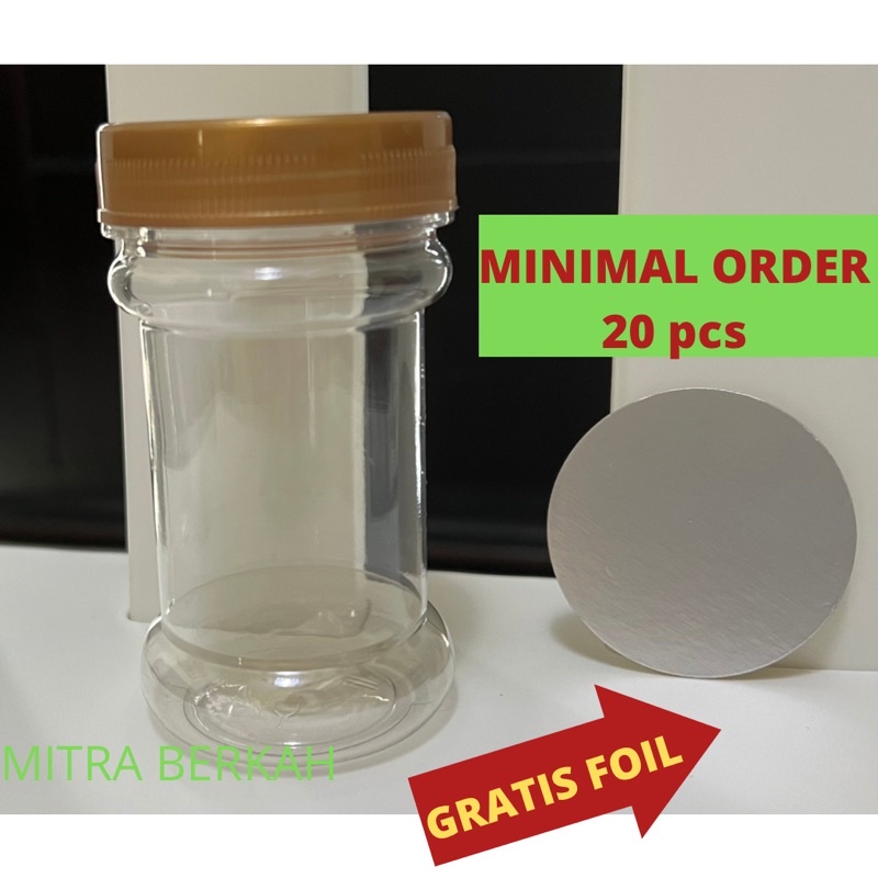 Jual Botol Sambel Toples Sambal Plastik FREE Foil | Shopee Indonesia