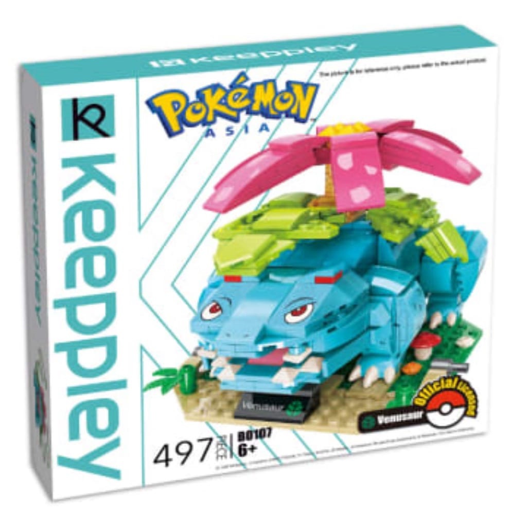 Jual HS Keepley Pokemon Block Toy, Lego Gyarados / Mewtwo / Venusaur ...