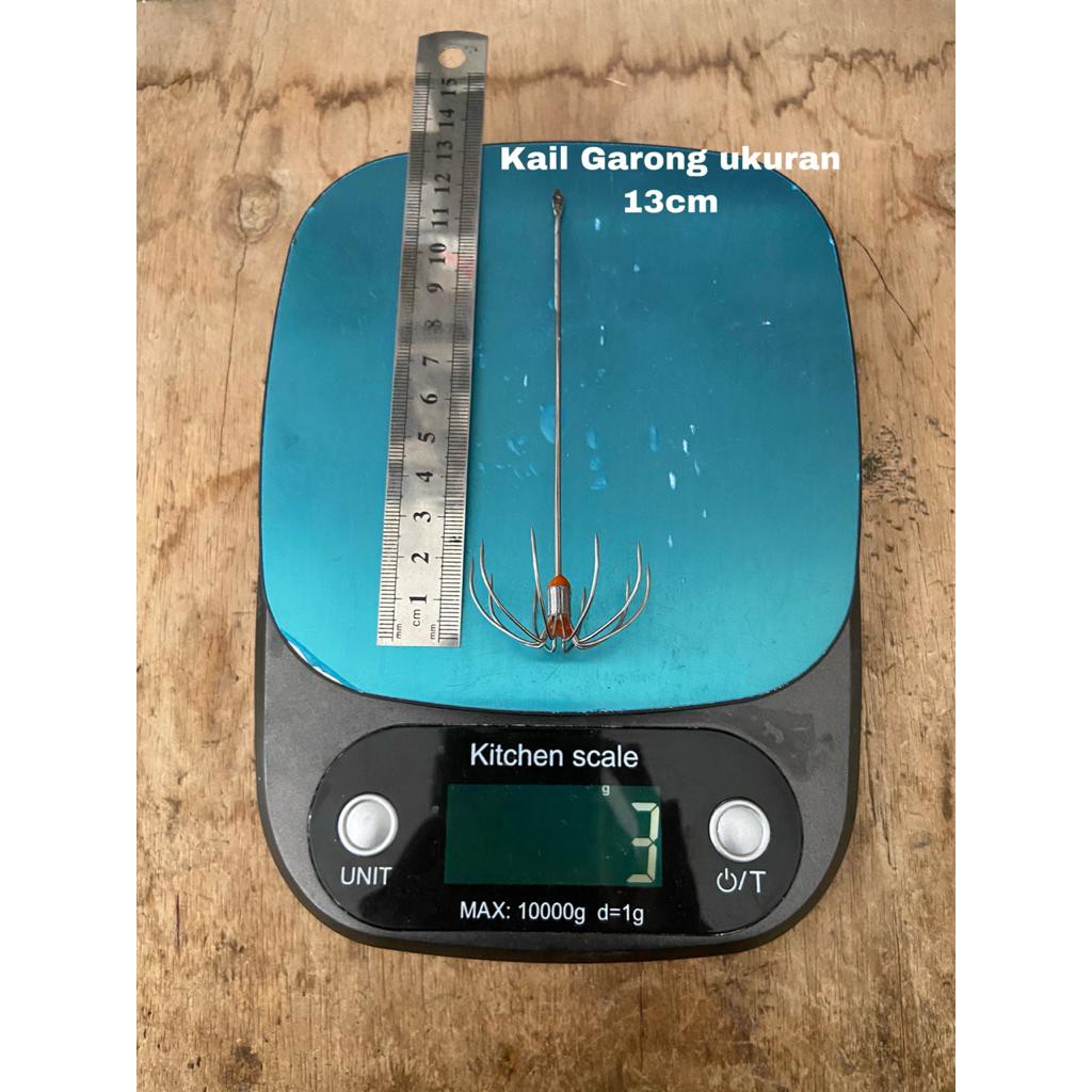 Jual Kail Garong / Ranjau Pancing Cumi 13cm (isi 5pcs) | Shopee Indonesia